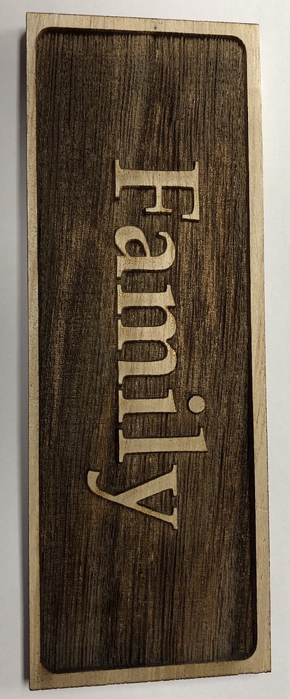 Engraving Or Making Raised Text Using LightBurn Text LightBurn