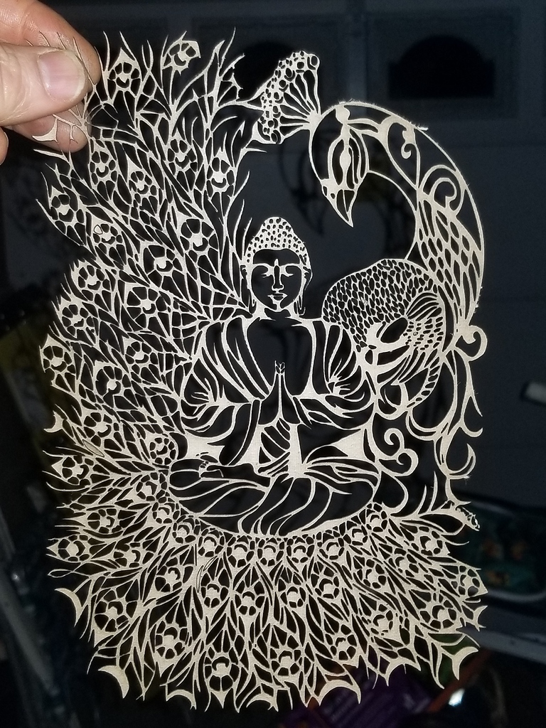 Paper Cutting with LightBurn - Finished Creations - LightBurn Software ...