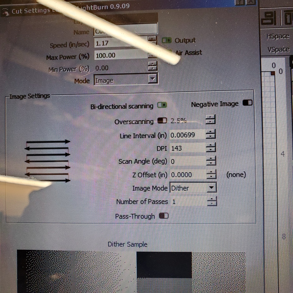 Where is Over Scanning option? - LightBurn Software Questions [OFFICIAL ...
