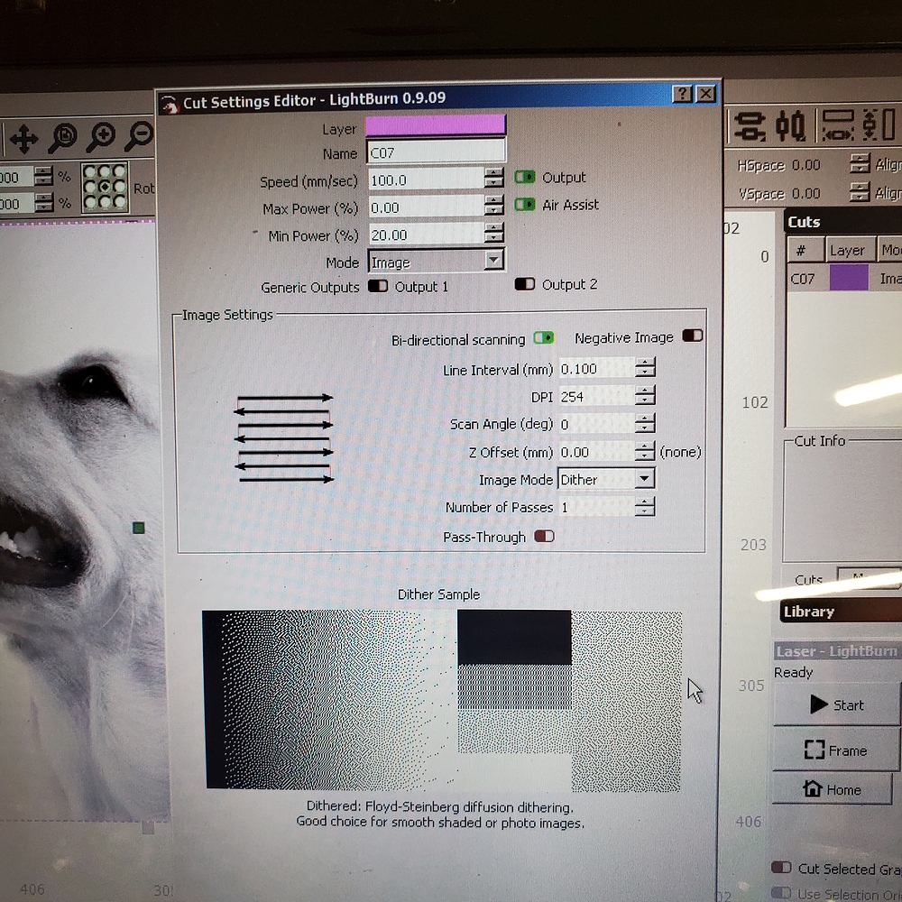 Where is Over Scanning option? - LightBurn Software Questions [OFFICIAL ...