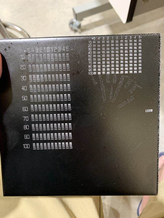 New Dot Test Pattern - Finished Creations - LightBurn Software Forum