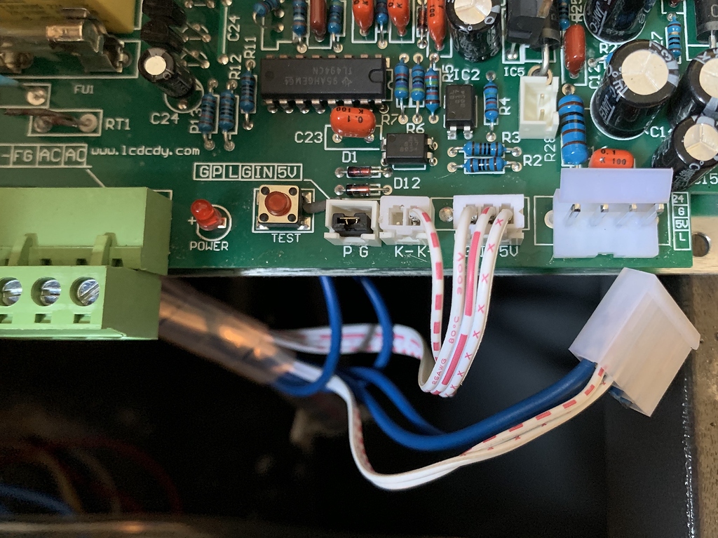 New power supply 40W stock to 60W Light object need help wiring ...