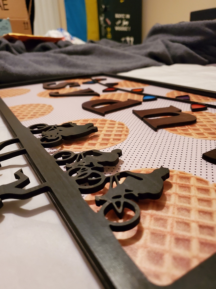 UV print and laser cut projects - Finished Creations - LightBurn ...