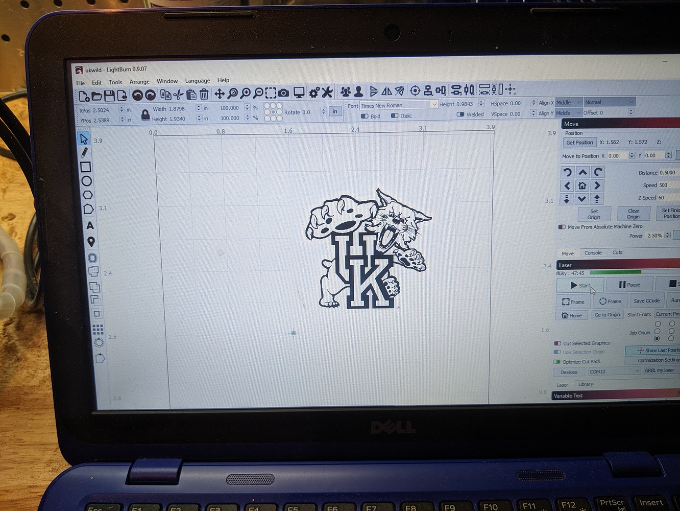 How to center your work - Getting Started With LightBurn - LightBurn ...