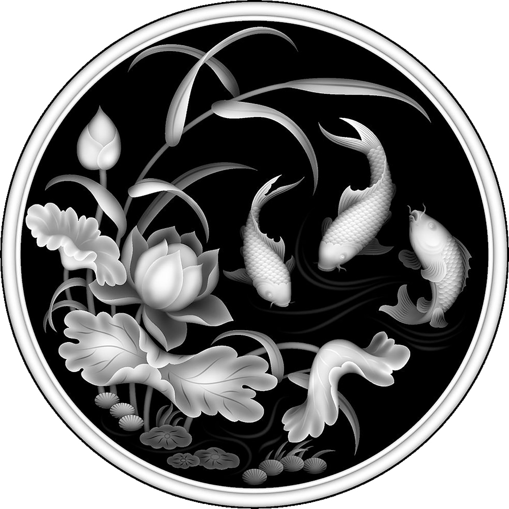 First attempt at 3D grayscale engraving - Finished creations ...