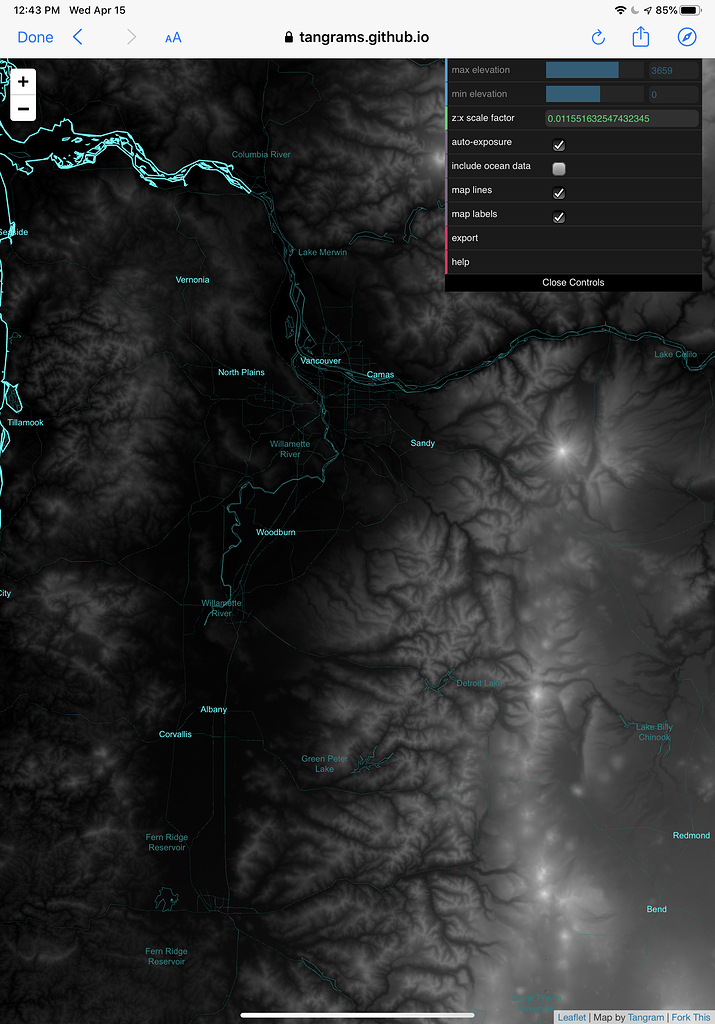 Awesome interactive topographical map link - Community Laser Talk ...