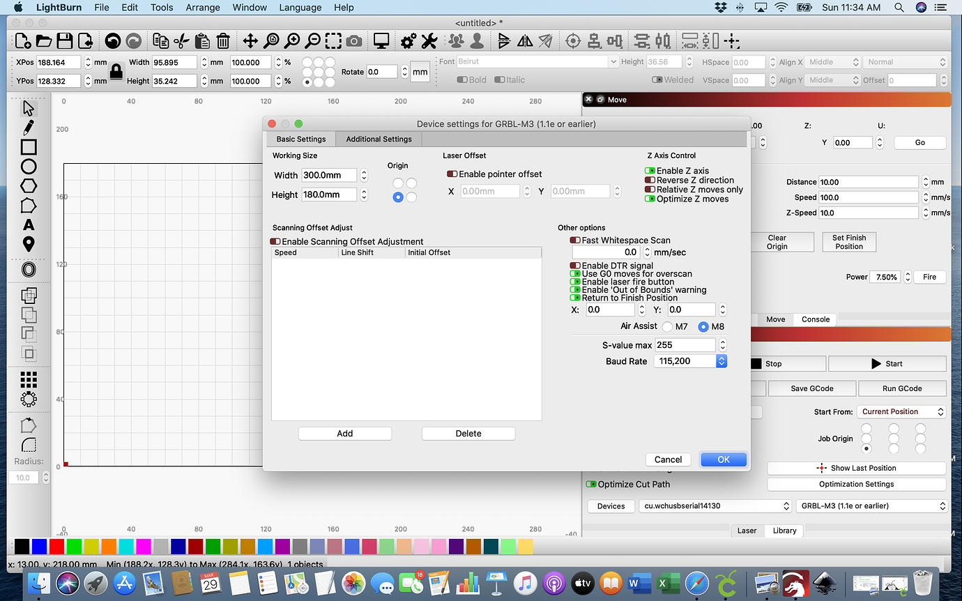 Move buttons are reversed and burning is upside down and/or reversed ...