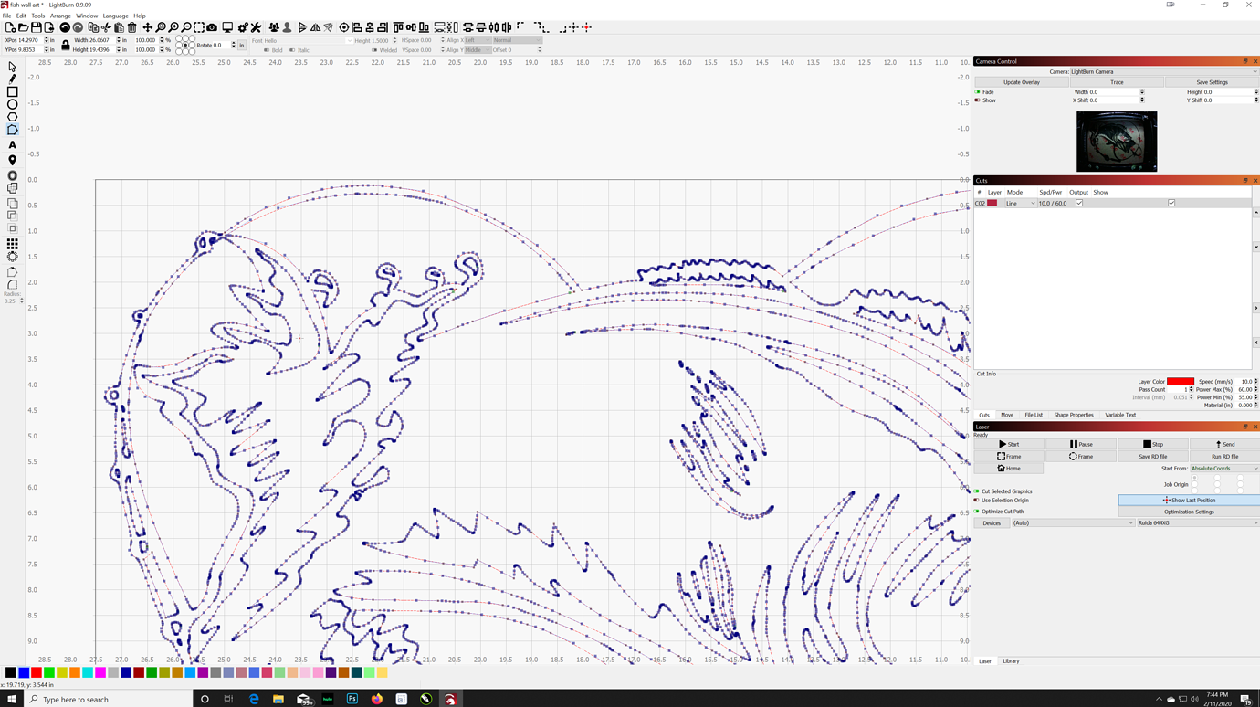Optimize Selected Shapes Lightburn Software Questions Lightburn Software Forum 