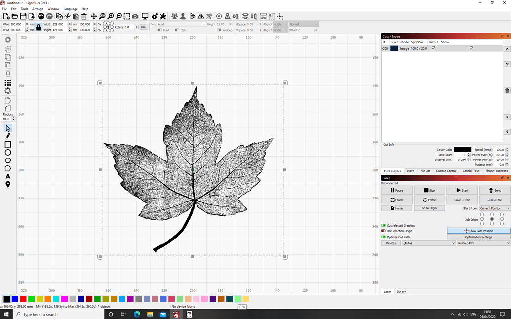 Cutting a detailed image - Tips and Tricks - LightBurn Software Forum