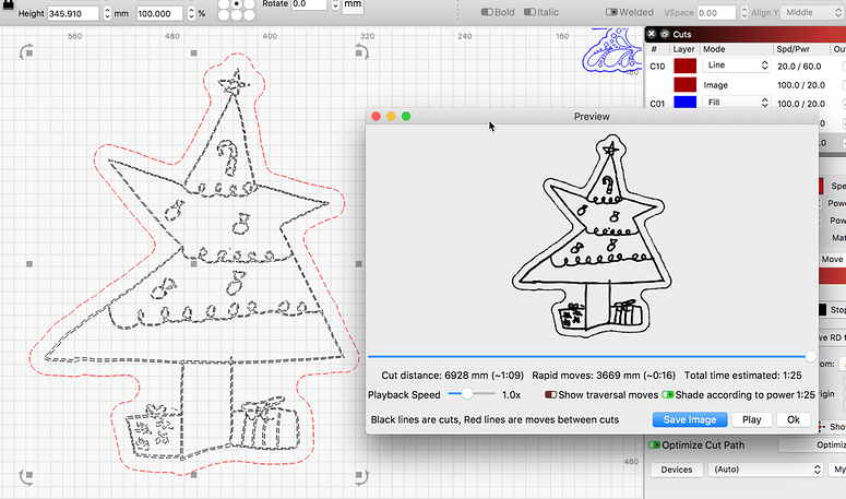 Basic help importing drawing and cutting edge - LightBurn Software ...