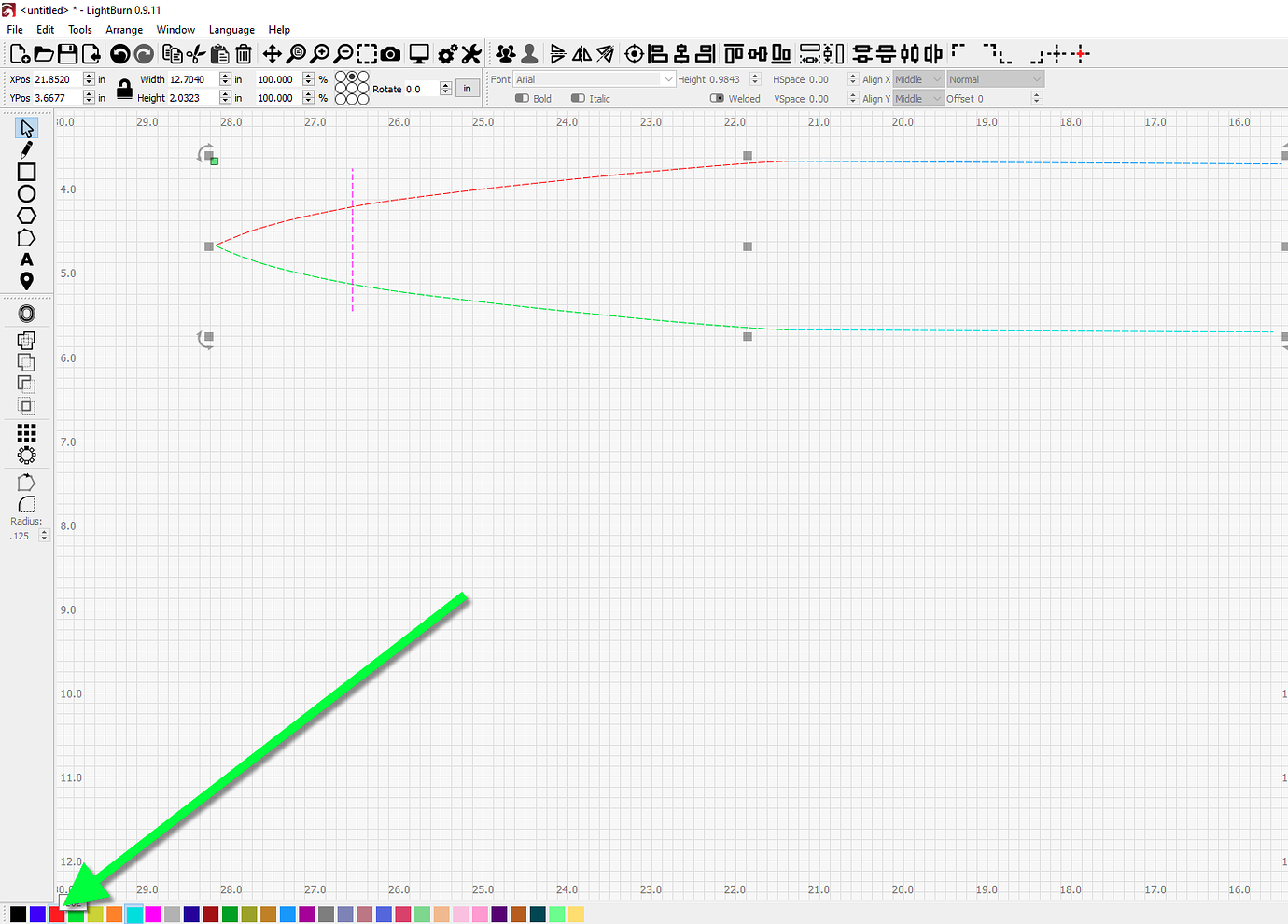 Connecting Lines And Removing Portions Lightburn Software Questions Lightburn Software Forum