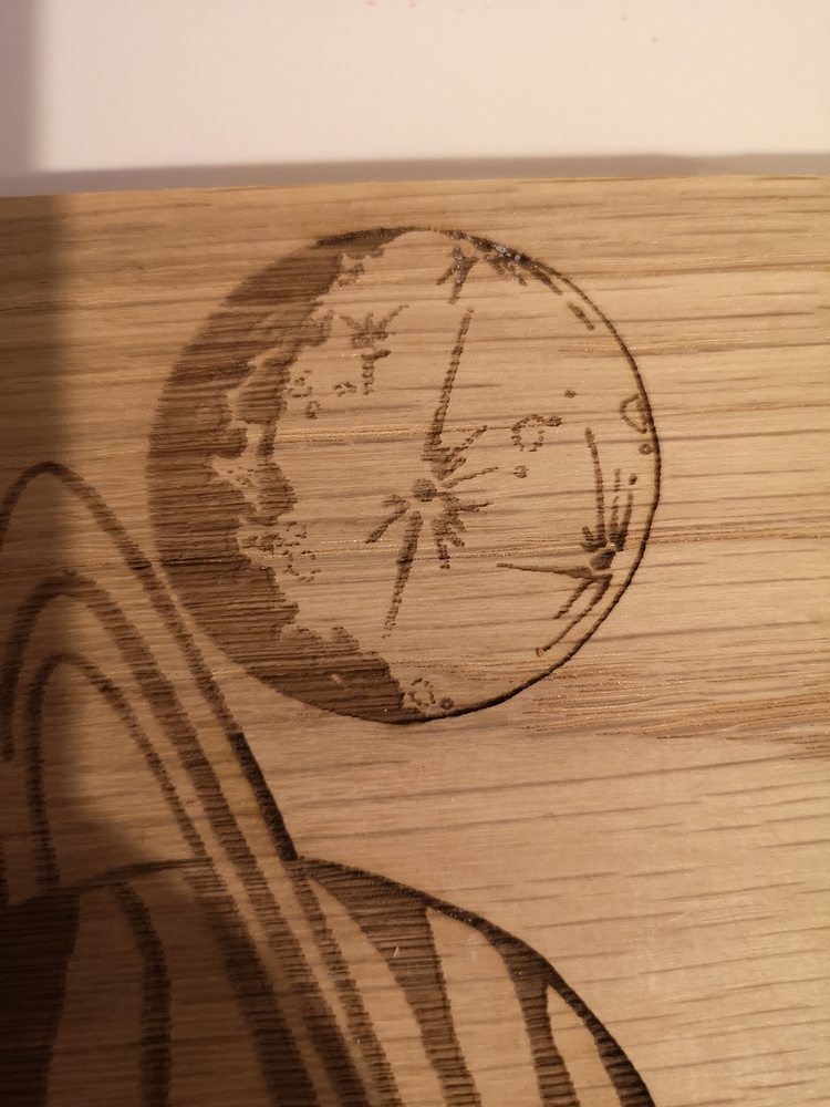 Lightburn creating sloped edges on engraved image - LightBurn Software ...