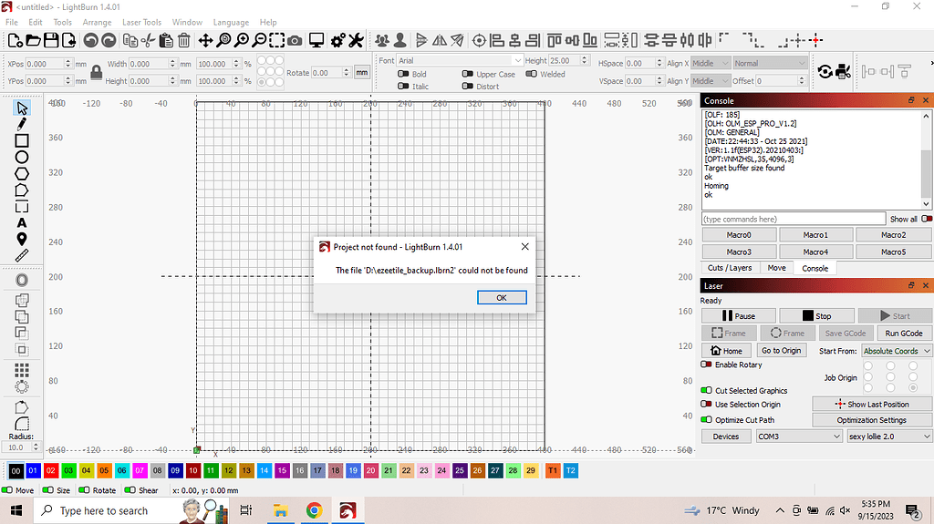 Lightburn files does not open - OS Specific - LightBurn Software Forum