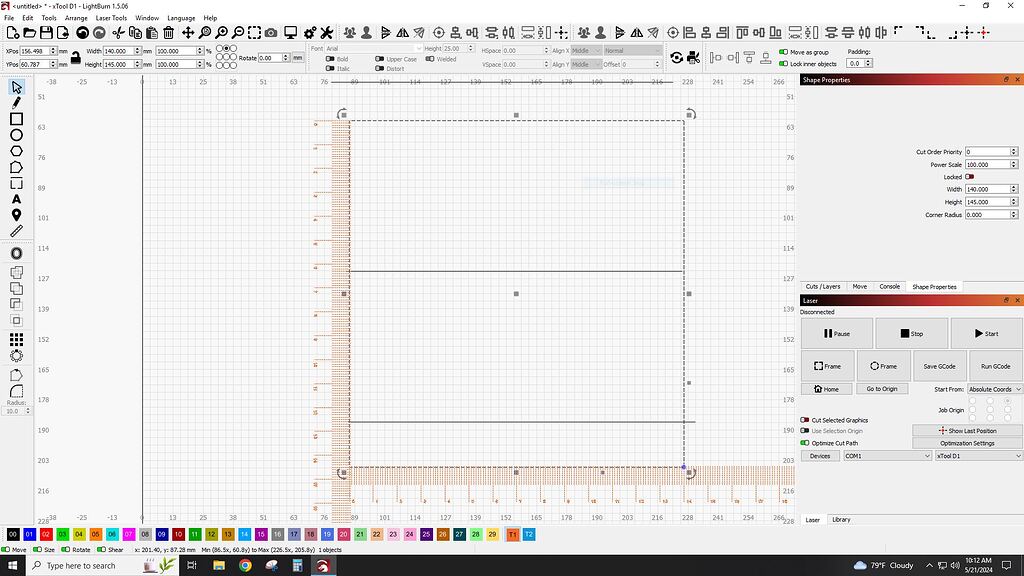 I find this useful - Community Laser Talk - LightBurn Software Forum