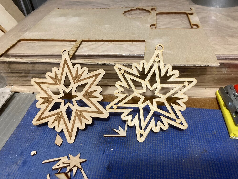 LightBurn Christmas greeting - Project Files - LightBurn Software Forum