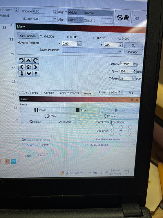 Lighburn setting x y - Tips and Tricks - LightBurn Software Forum