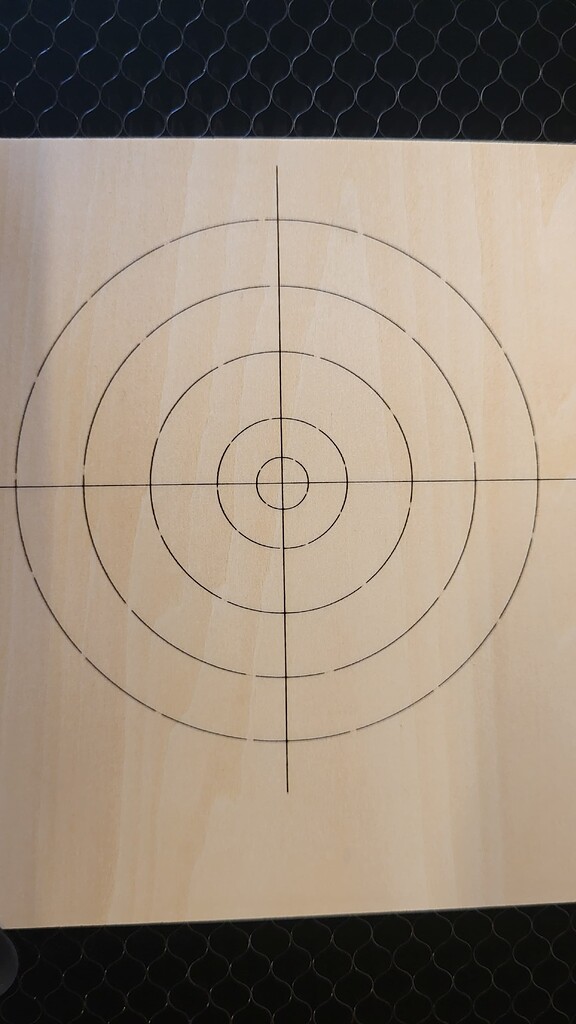 Creality CR-Laser Falcon 10W has gaps when cutting anything but ...
