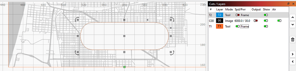 Framing Multiple Objects - LightBurn Software Questions - LightBurn ...