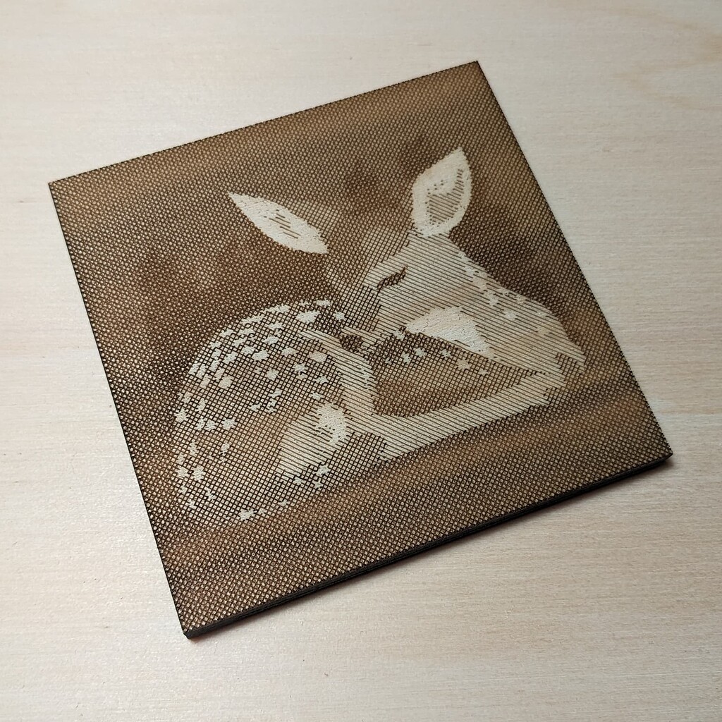 Crosshatch Technique - Finished Creations - LightBurn Software Forum