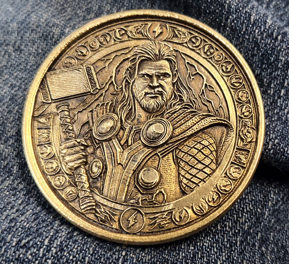 Making Depth Maps and using 3D slice on Brass Coins - Finished Creations - LightBurn Software Forum