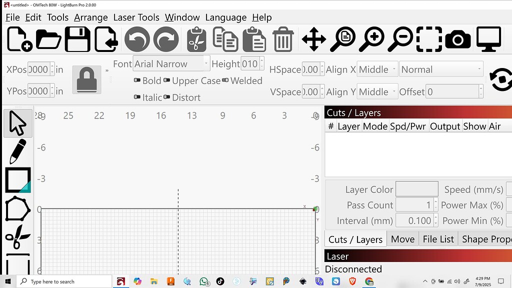 LB 2.0 open with huge fonts - LightBurn Software Questions - LightBurn ...
