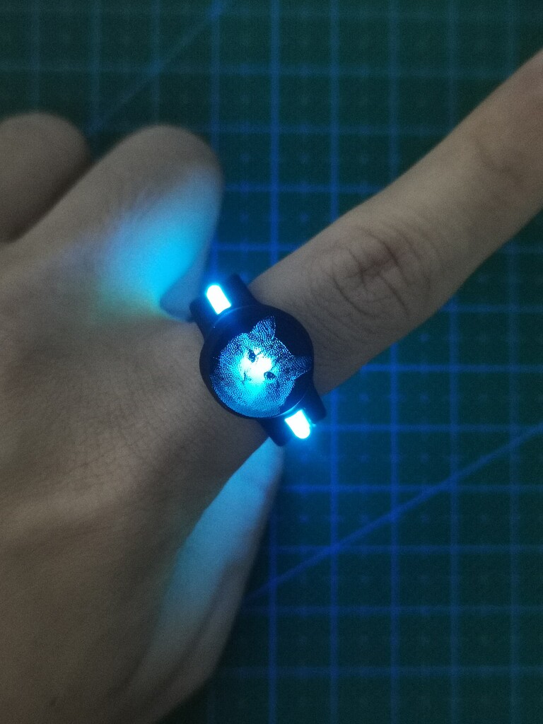 Customizable Glowing Ring - Finished Creations - LightBurn Software Forum
