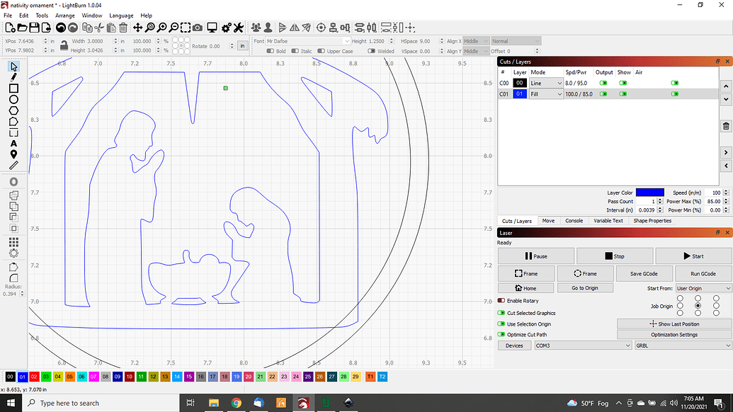 Cut Out Part of a Circle - Solved - LightBurn Software Questions ...