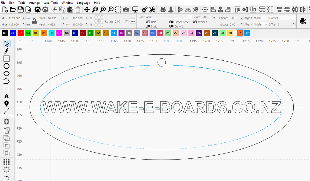 Path To Text (Alignment) - LightBurn Software Questions - LightBurn ...
