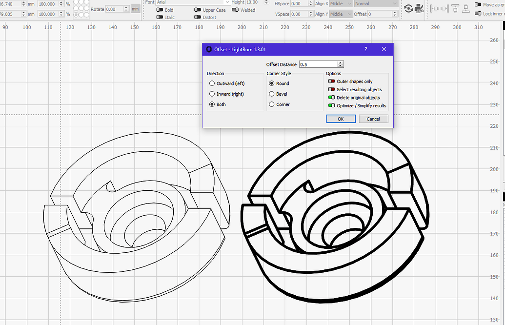 Thickening lines in a LightBurn Image - LightBurn Software Questions ...