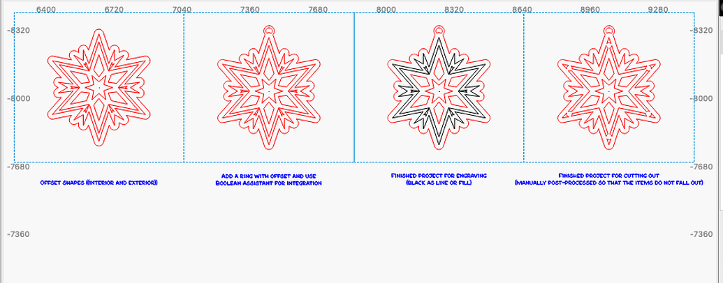 LightBurn Christmas greeting - Project Files - LightBurn Software Forum