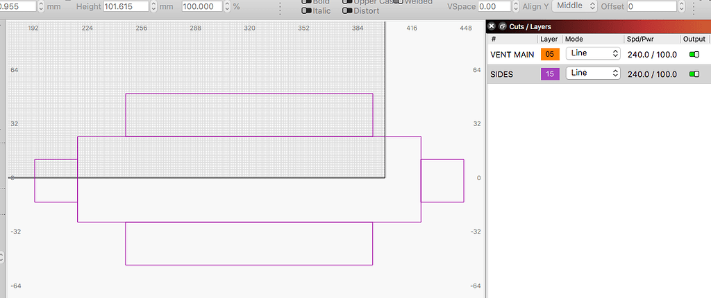 Boolean union or weld shapes - neither works as expected - LightBurn Software Questions ...