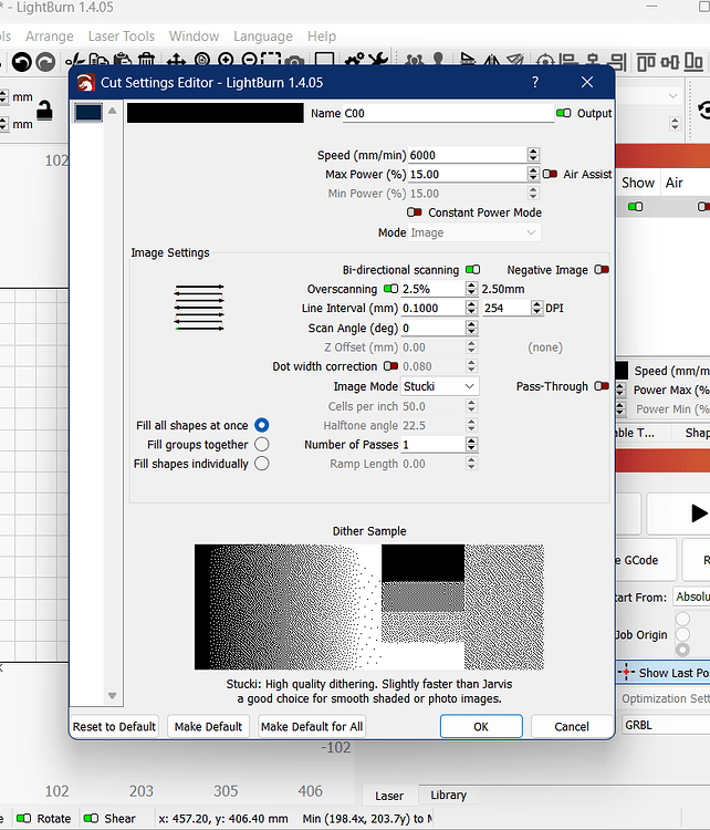 New laser setup troubleshooting - LightBurn Software Questions - LightBurn Software Forum