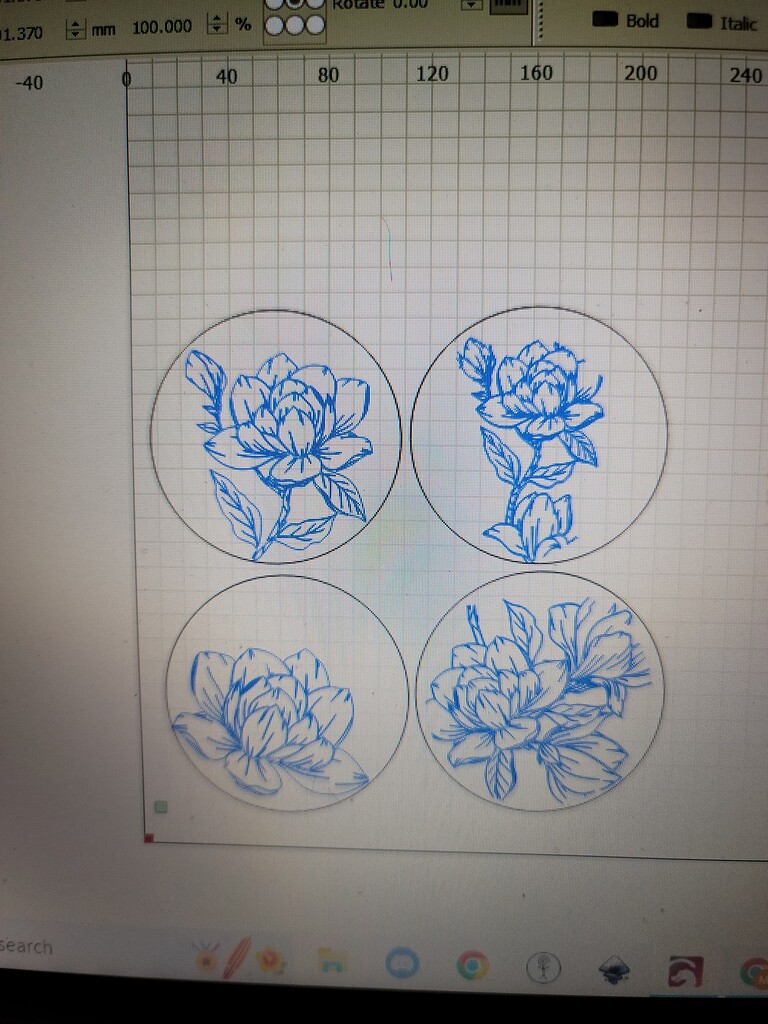 Trying to engraving but it's filling - LightBurn Software Questions ...