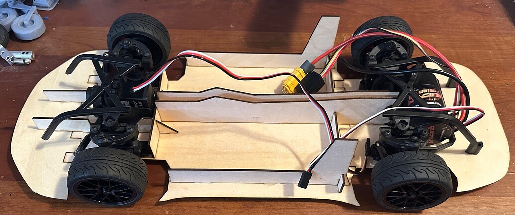 Frame for 1/10th Scale RC Car - Project Files - LightBurn Software Forum