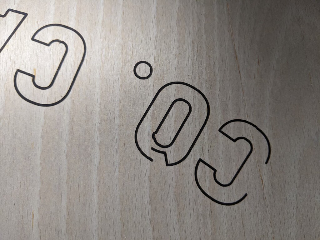 Misshapen letters and skips in images - OS Specific - LightBurn ...