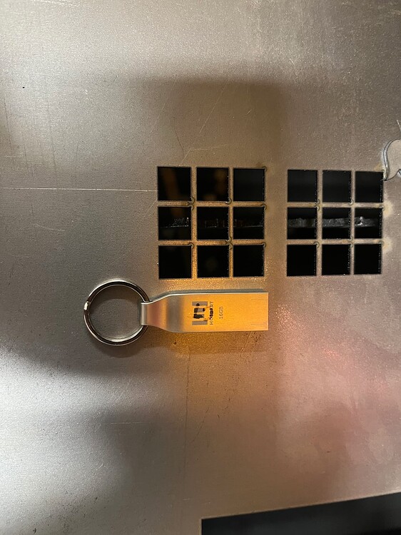 Boss HP 3655 155w Mild-Steel Settings - Finished Creations - LightBurn ...