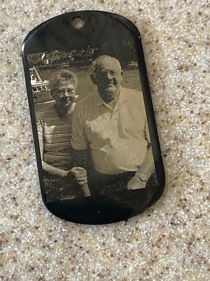 Dog tags, leather notepad - fiber laser - #4 by ColinW - Finished ...