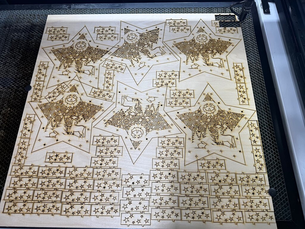 Pattern moves when cutting - LightBurn Software Questions - LightBurn ...