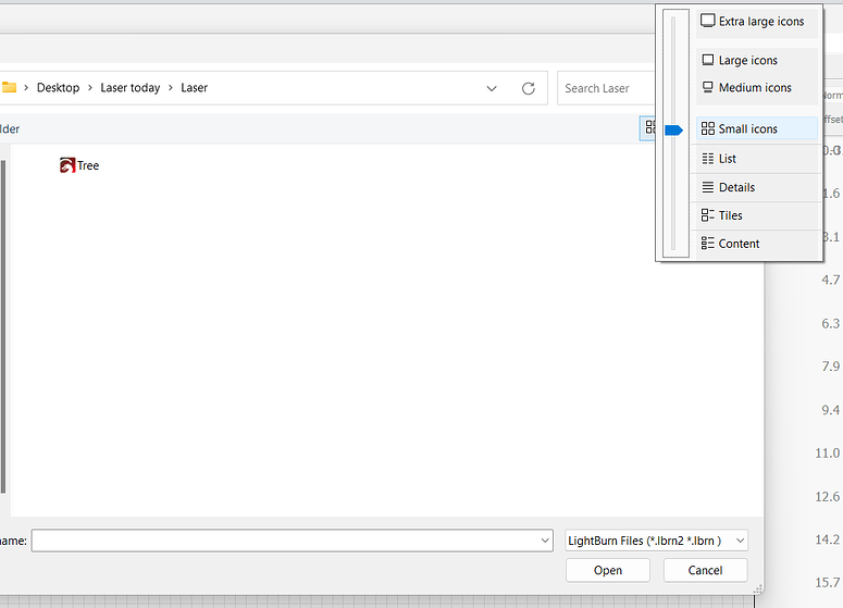 Show image in file viewer instead of LightBurn Logo - LightBurn ...