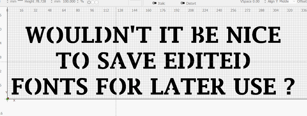 Saving edited fonts as font libs for later use - LightBurn Software ...