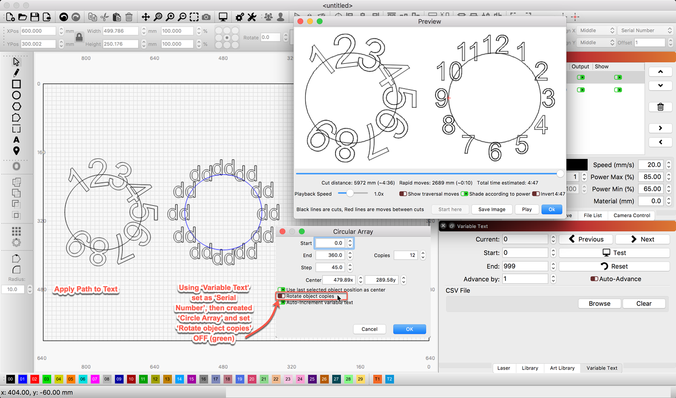 Vertical number pathing - LightBurn Software Questions - LightBurn Software Forum