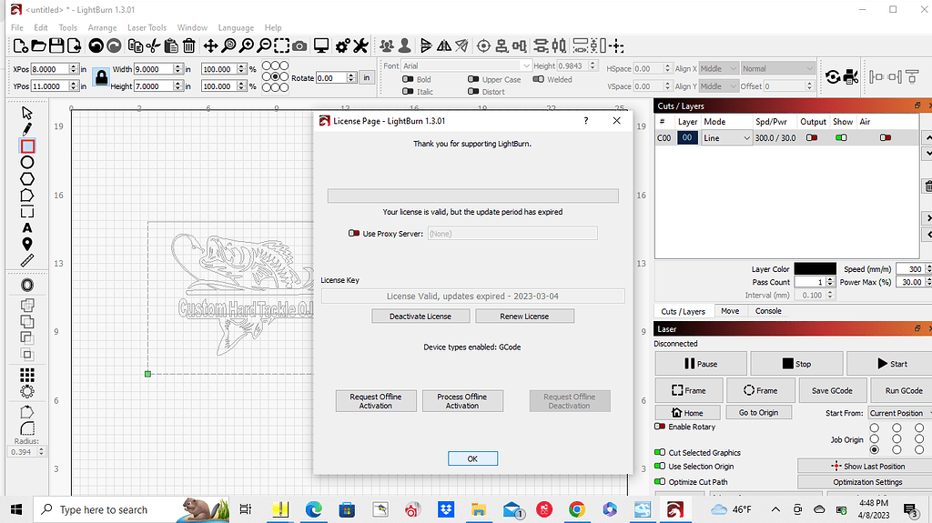 Software not running correctly - LightBurn Software Questions - LightBurn Software Forum