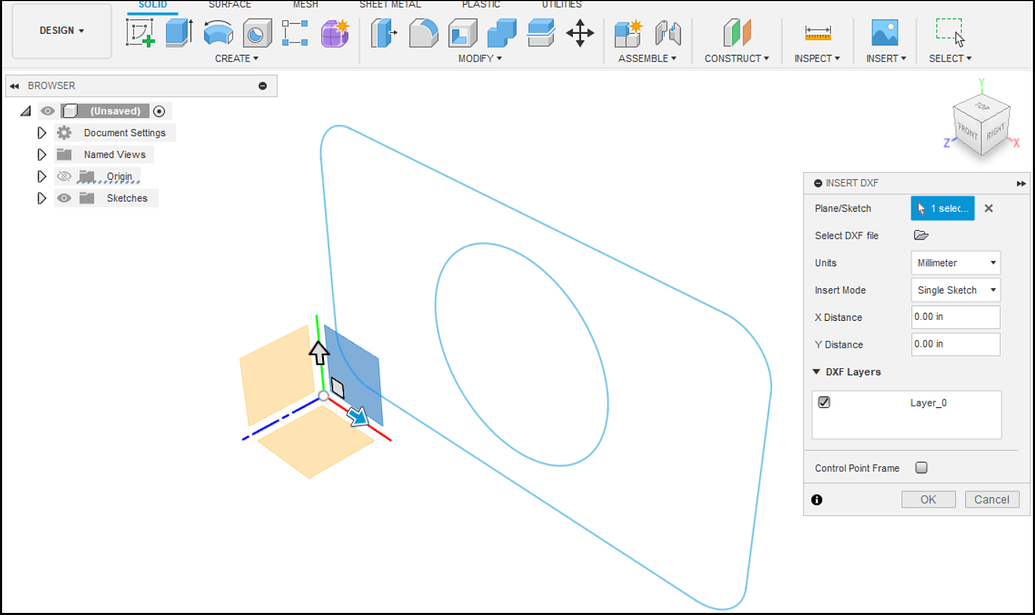 DXF files exported from lightburn will no longer import into Fusion 360 ...