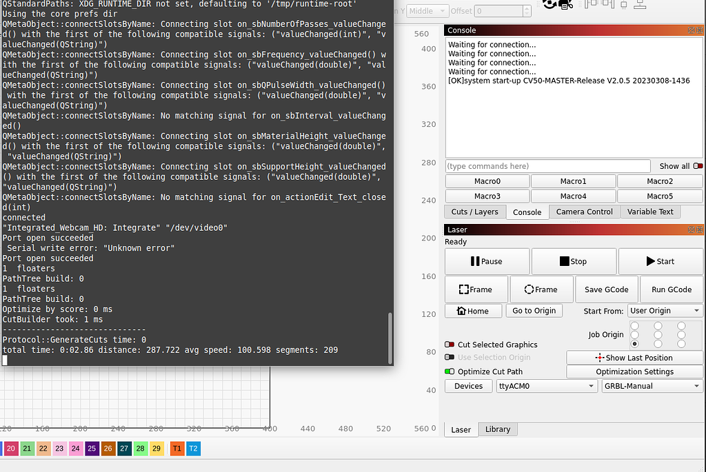 Using Lightburn on Ubuntu Linux with Creality Falcon2 Laser Engraver - OS Specific - LightBurn ...