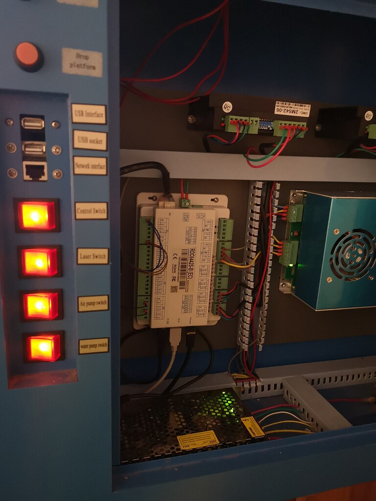 Ruida screen and controller - Ruida controllers - LightBurn Software Forum
