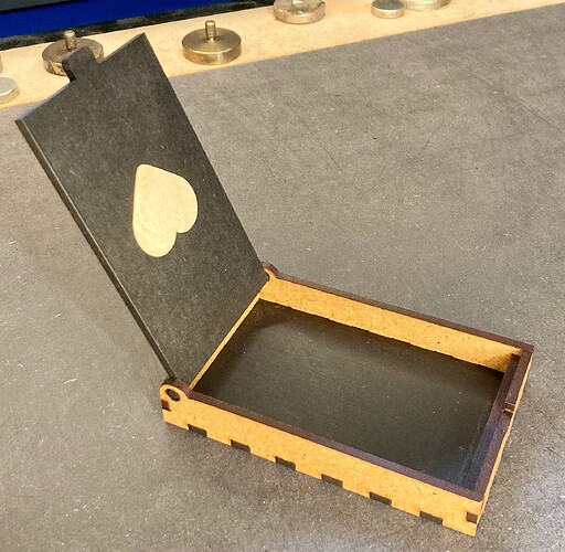 Kerf test and example - Finished Creations - LightBurn Software Forum