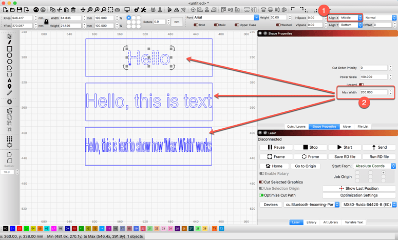 TextBox text stretching - LightBurn Software Questions - LightBurn Software Forum