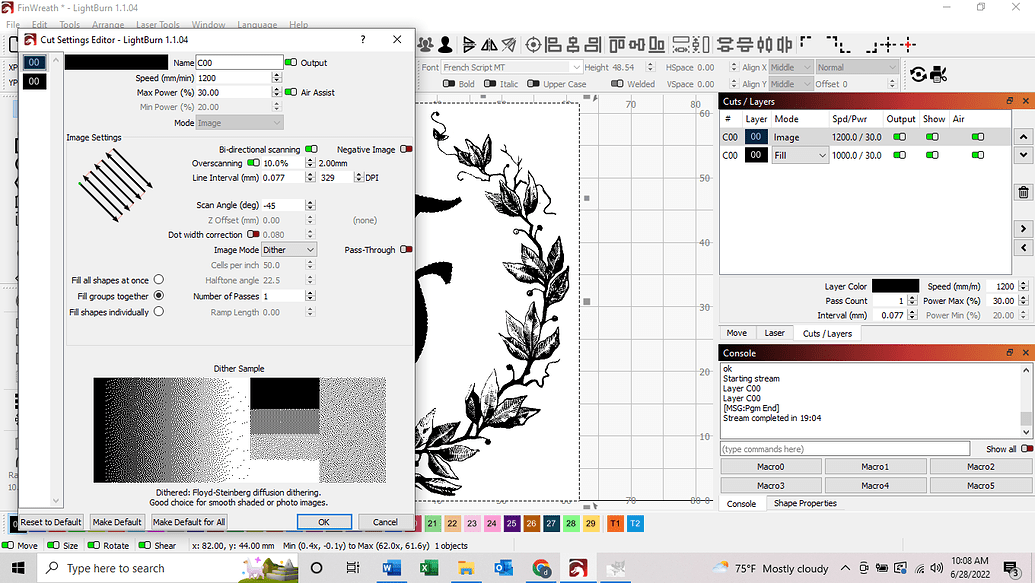 Changing scan angles - LightBurn Software Questions - LightBurn ...