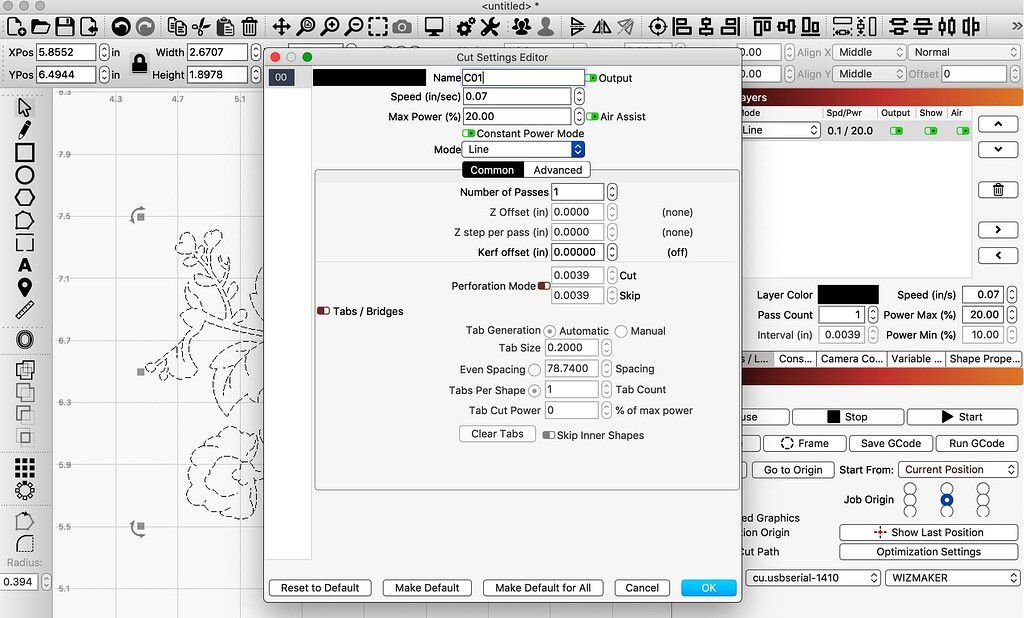 Not Completing Corner Cuts - LightBurn Software Questions - LightBurn ...