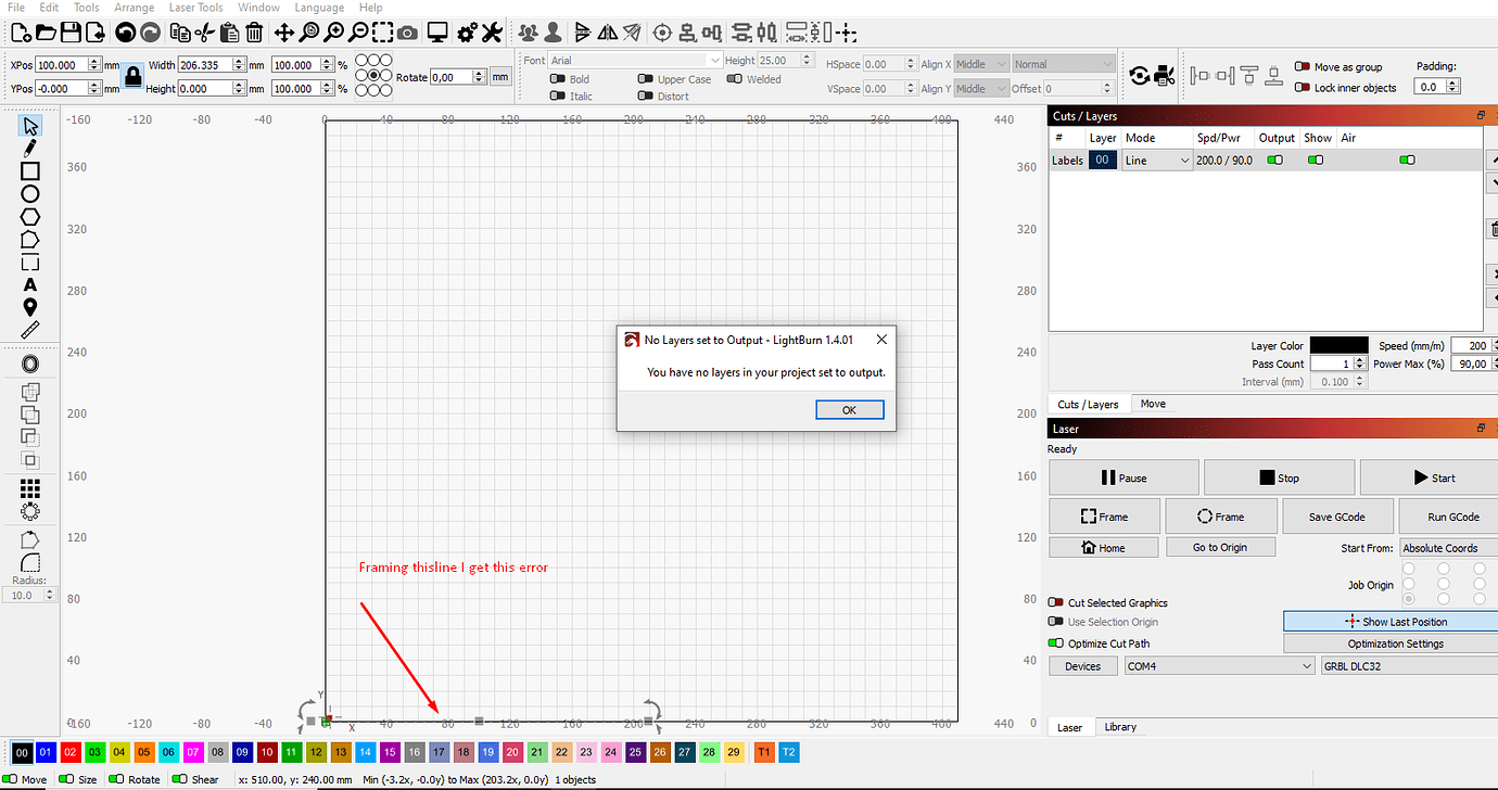 Lightburn X=0 Y=0 alignment with Honeycomb - LightBurn Software ...